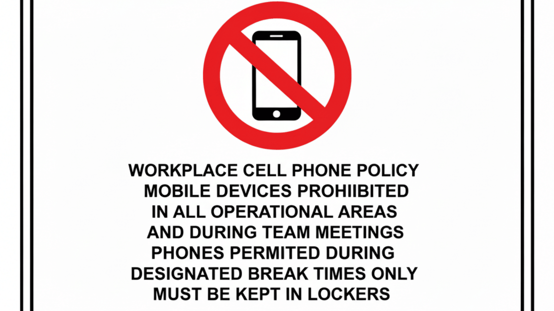 How to Create a Cell Phone Policy at Work? - Hr Simple