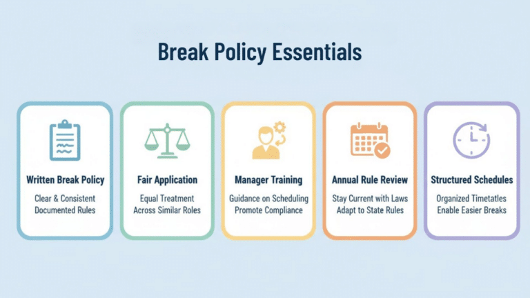 Do you Get a 15-Minute Break for Working 4 Hours? - Hr Simple